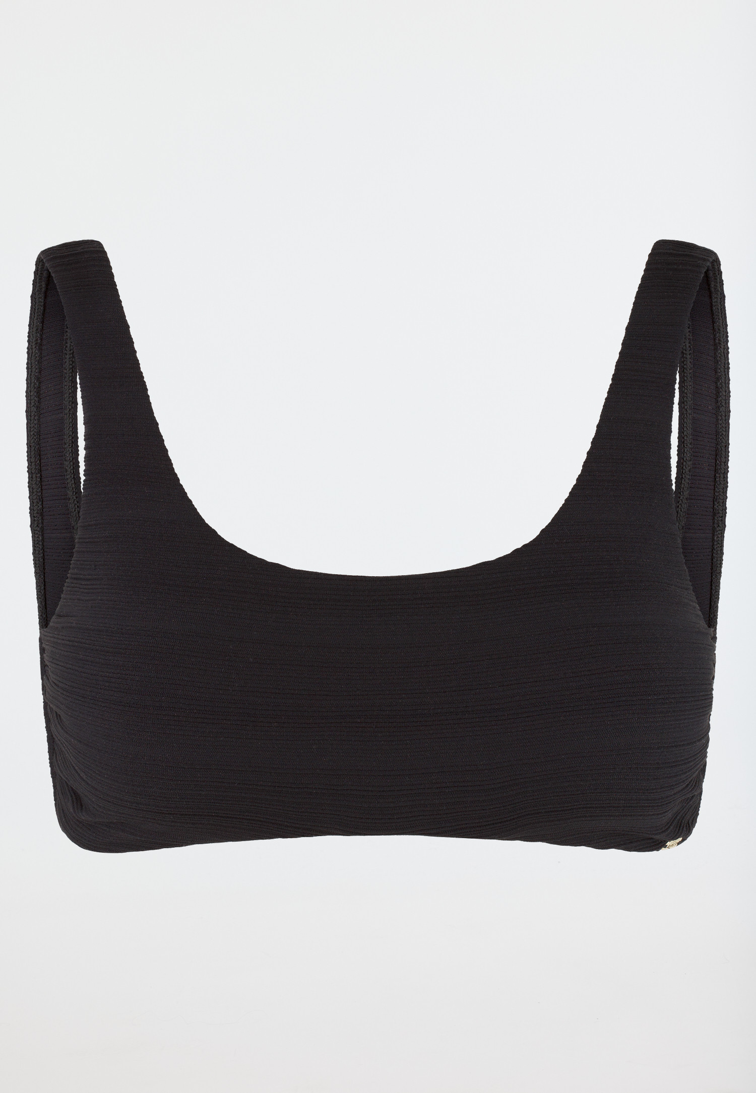 Bustier-Bikini-Top Jersey schwarz - Aqua | SCHIESSER