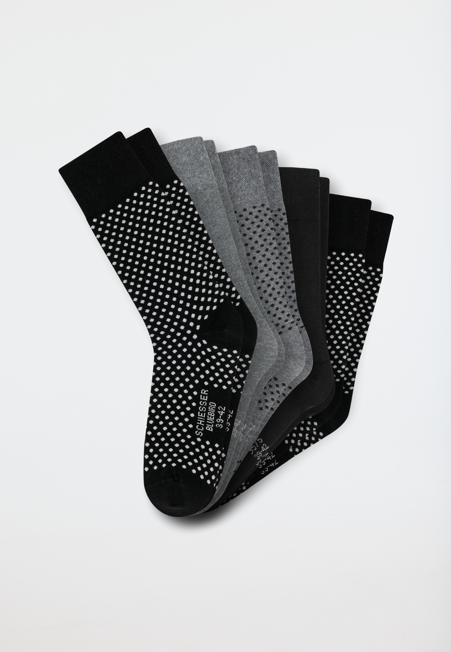 Herrensocken 5er-Pack stay fresh mehrfarbig - Bluebird | SCHIESSER