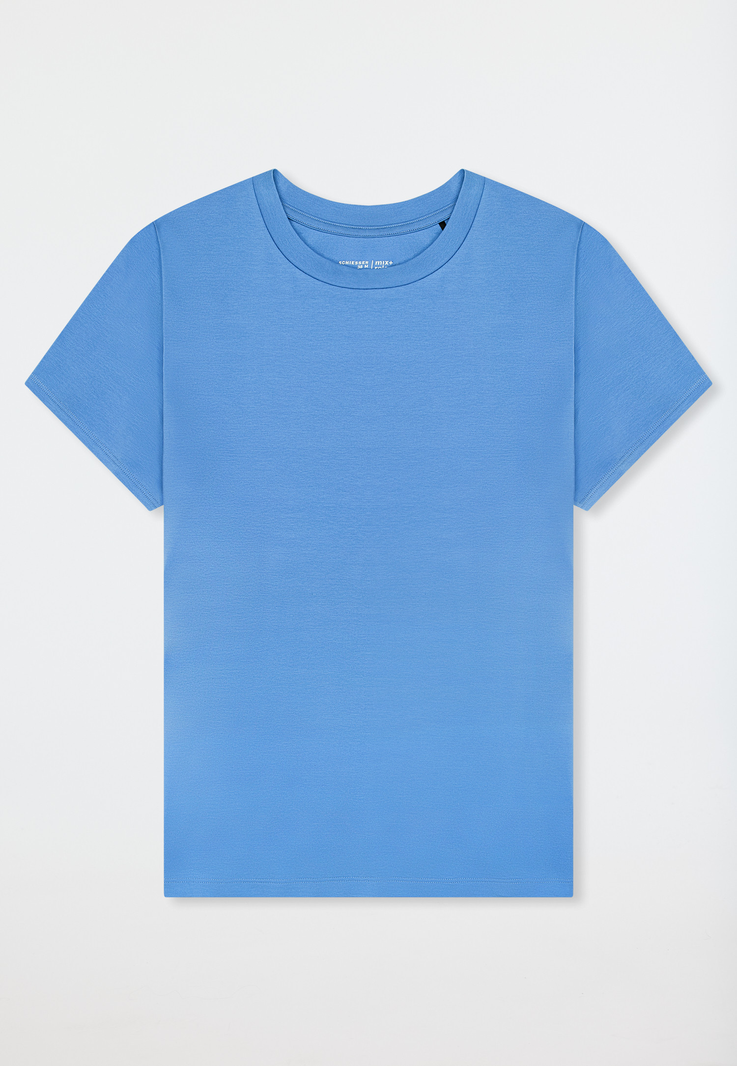 Shirt short sleeve aqua - Mix+Relax | SCHIESSER
