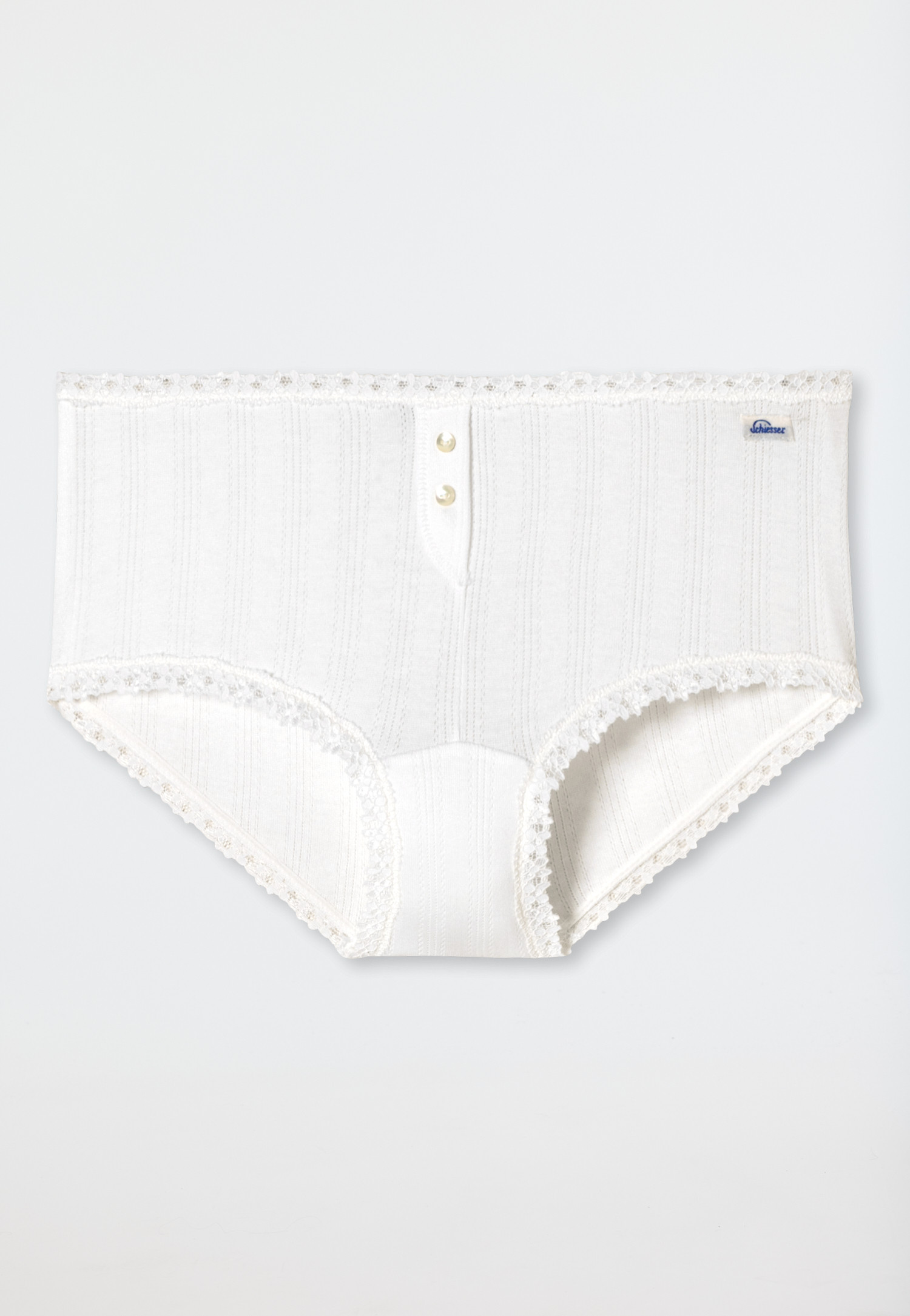 Micro Pants weiß - Revival Agathe | SCHIESSER
