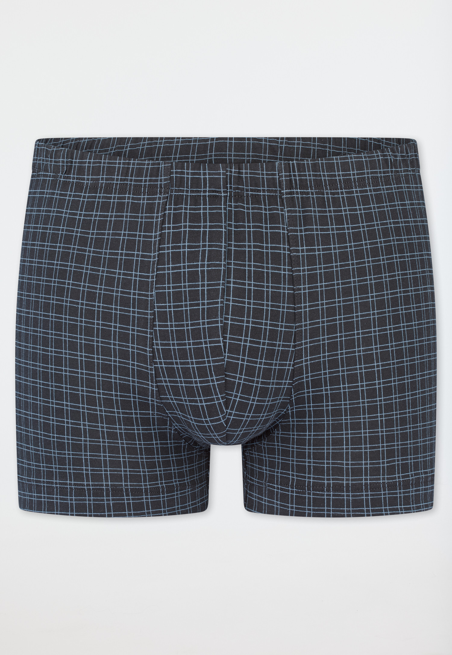Boxer briefs checked black - Cotton Casuals | SCHIESSER