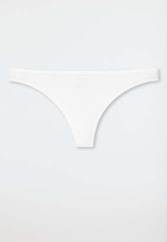 String Microfaser Spitze weiß - Invisible Lace | SCHIESSER