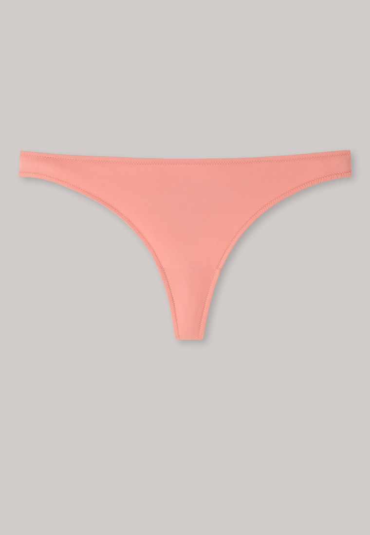 String Microfaser Spitze nougat - Invisible Lace | SCHIESSER