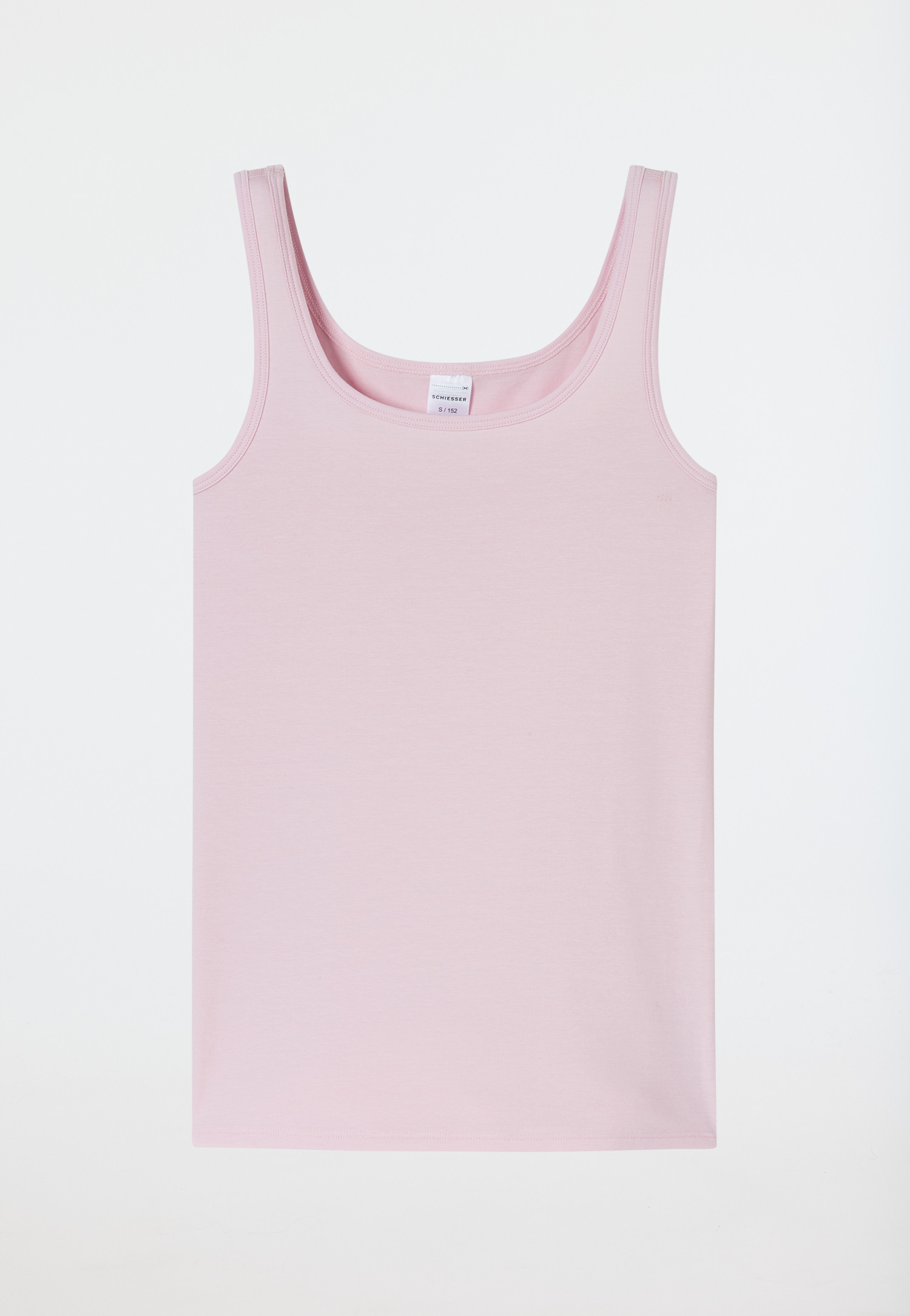 Tops 2-pack Organic Cotton black/ soft pink - 95/5 | SCHIESSER
