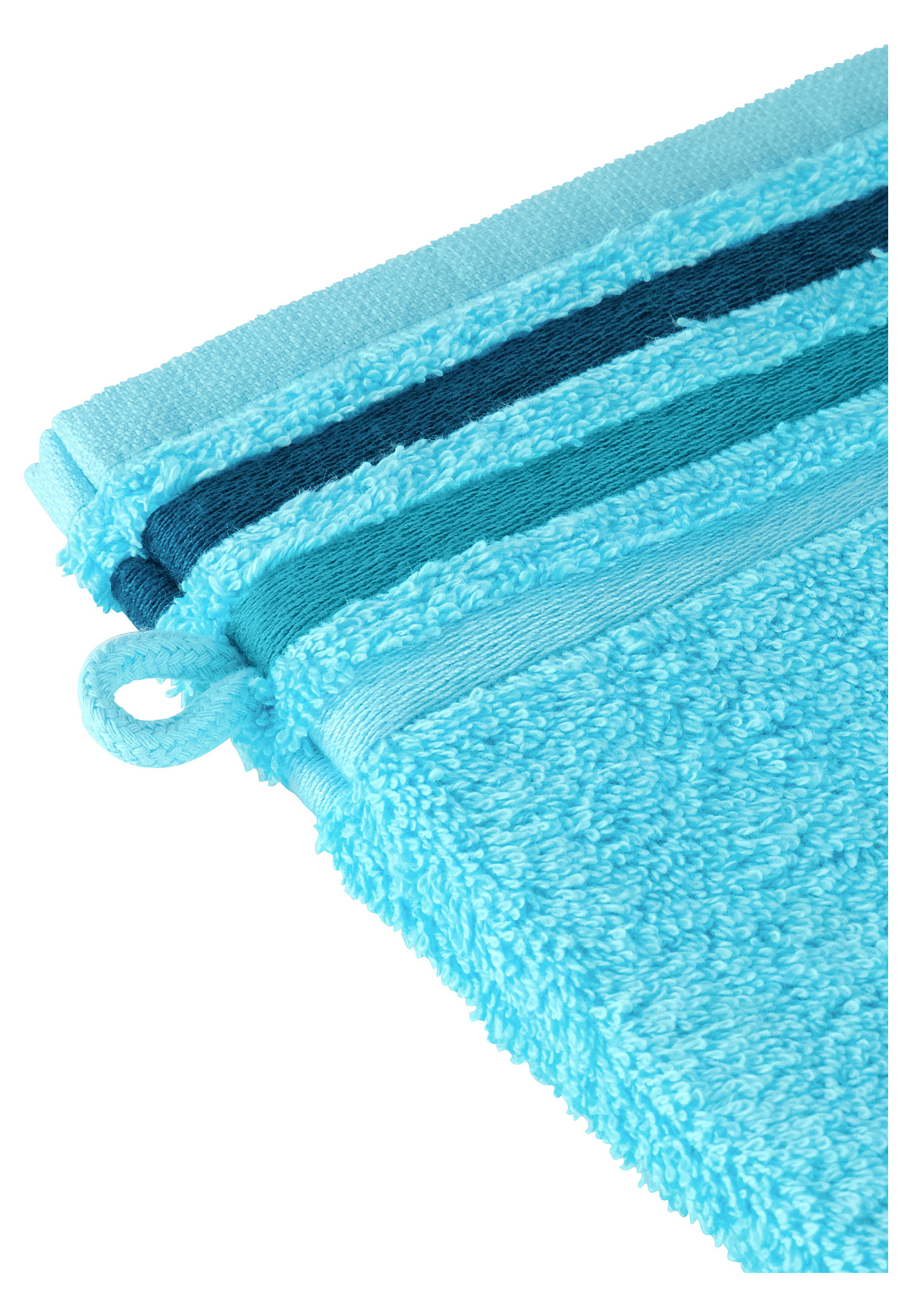 Waschlappen Skyline Color 16x22 türkis - SCHIESSER Home | SCHIESSER
